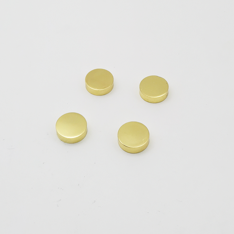 25mm Solid Brass Screw Head Covers in Satin Finish (5530713)